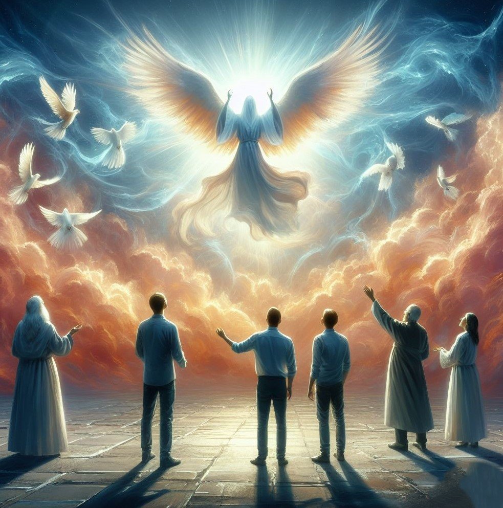 Saint Esprit, je te donne tous les rêves passés à dissoudre afin que je ...